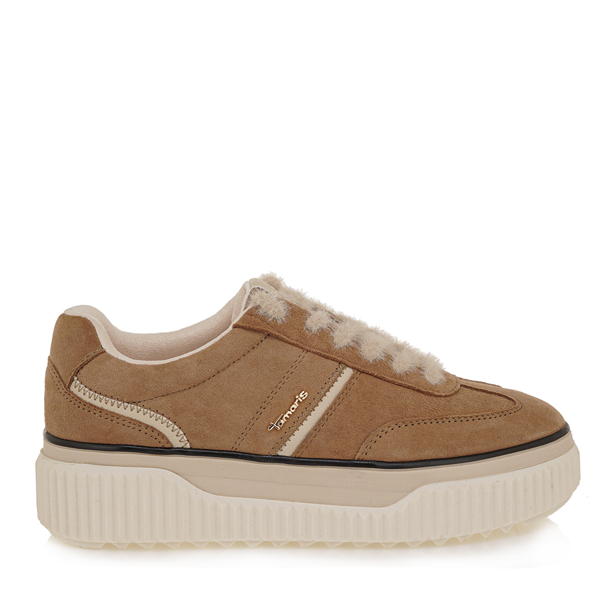 Γυναικείο Sneaker Σε Χρώμα Καμηλό TAMARIS 1-23753-45 310 | kalista.gr