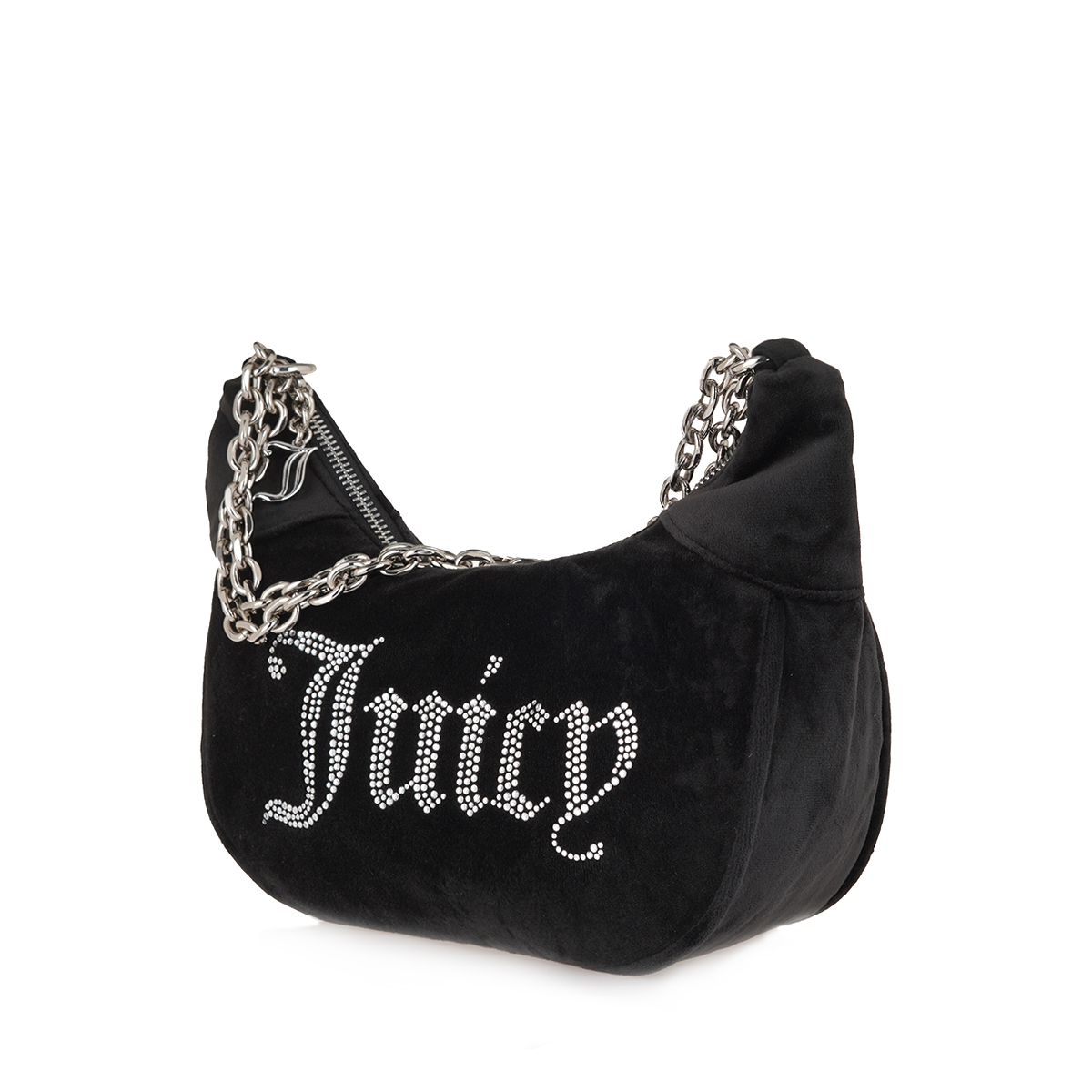 Γυναικεία Τσάντα Ωμου Σε Χρώμα Μαύρο Καστόρι JUICY COUTURE ...